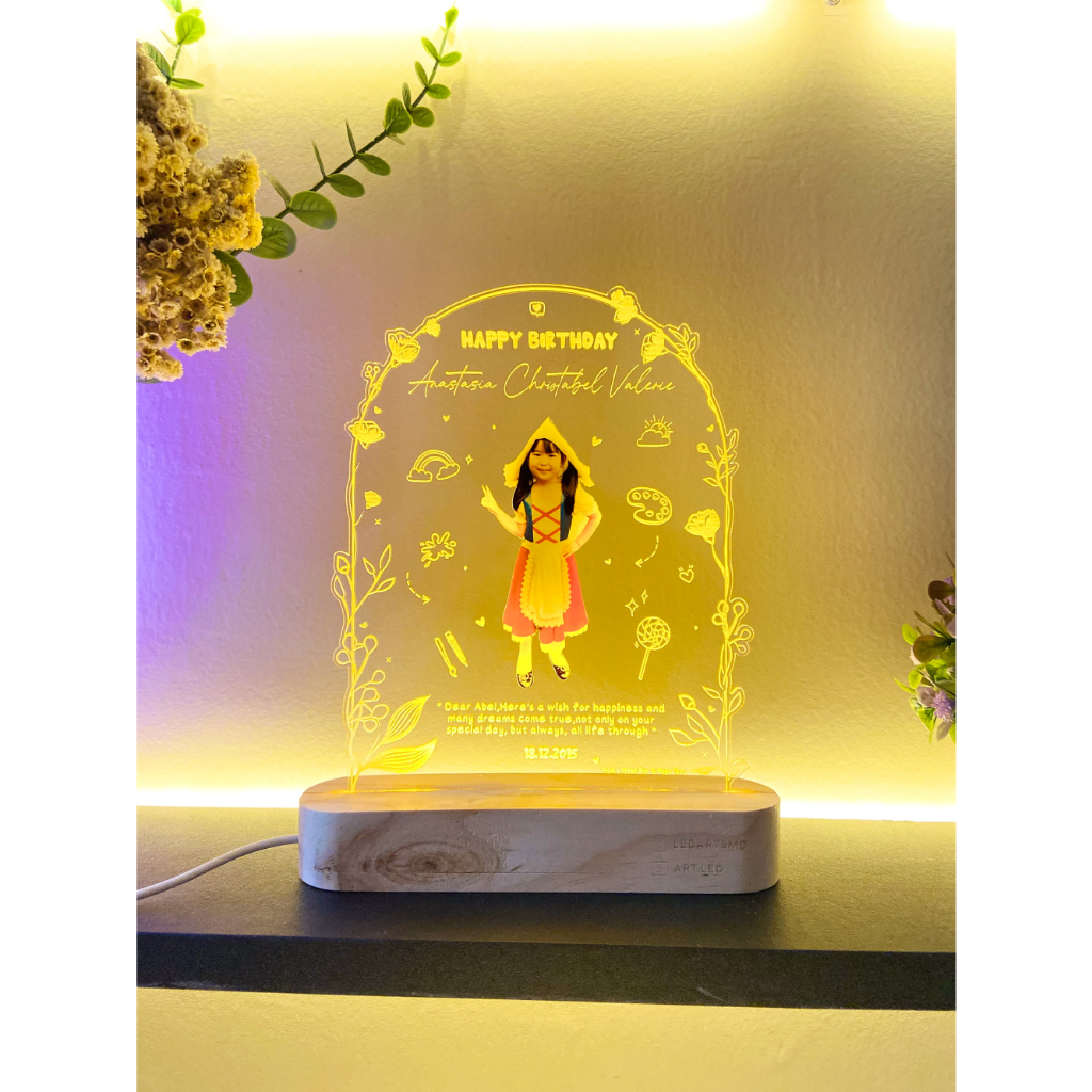 Jual LAMPU HIAS AKRILIK | CUSTOM FOTO DESIGN DECORATOVE ACRYLIC LAMP ...