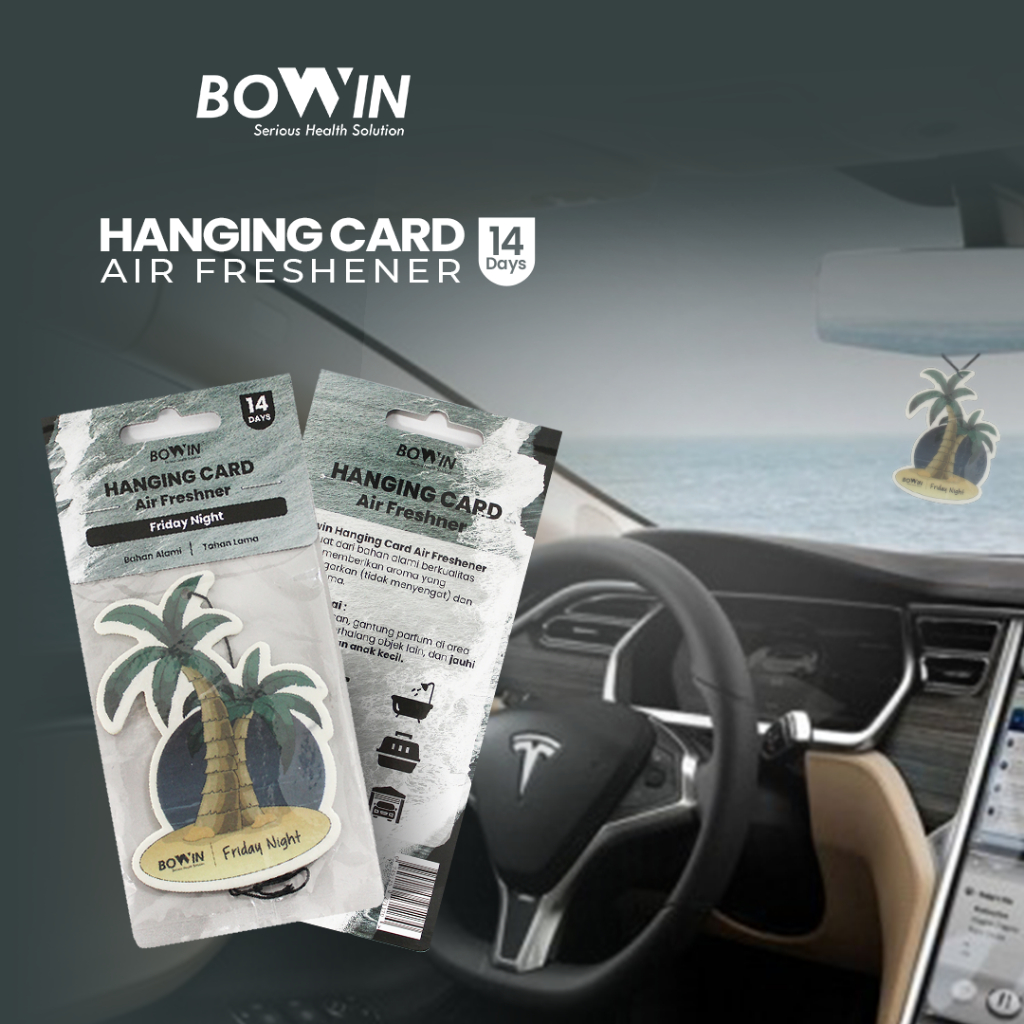 Jual Bowin Parfum Gantung Mobil & Ruangan (Pengharum, Pewangi ...