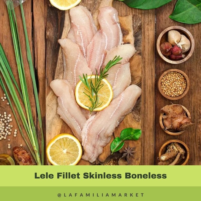 Jual Lele Fillet Isi 4 Ekor / Tanpa Duri / Tanpa Bumbu / Frozen Food ...
