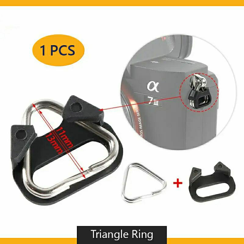 Jual Ring Segitiga Kamera Triangle Ring Strap Kamera Clip Hook 1 Set ...