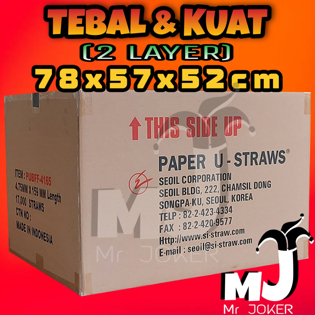 Jual Kardus Dus Box Karton Kotak Packing Besar Bekas Pindahan Jumbo ...