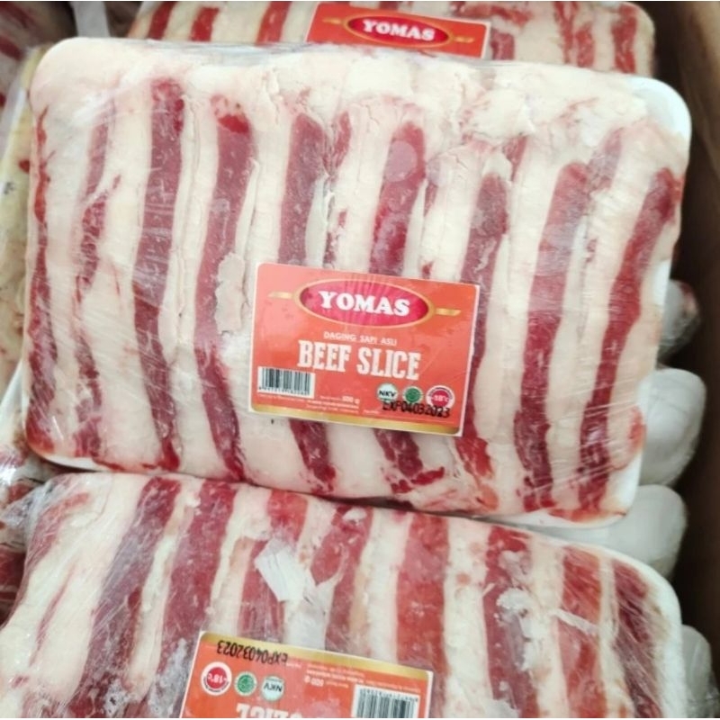 Jual Beef Slice yomas 500gr, Beef silece australia & USA Beef Slice ...