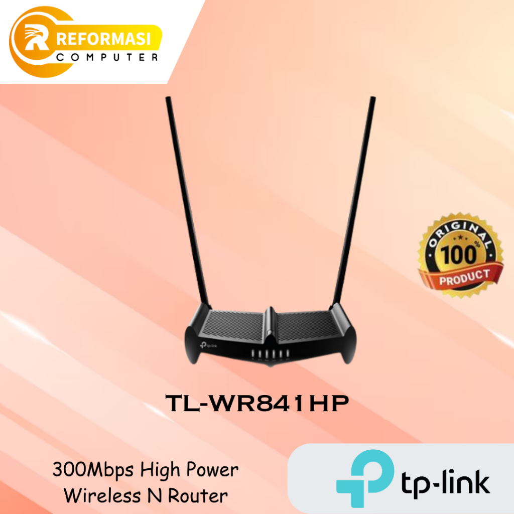 Jual Wireless N Router TP-LINK 300 Mbps TL-WR841HP | Shopee Indonesia