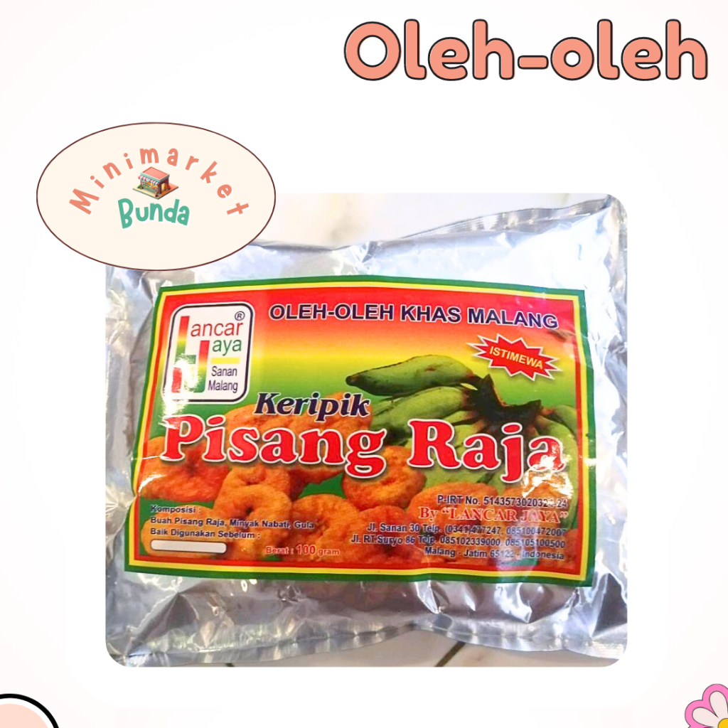 Jual Keripik Pisang Raja Istimewa [Oleh-oleh Khas Malang] - Kripik ...
