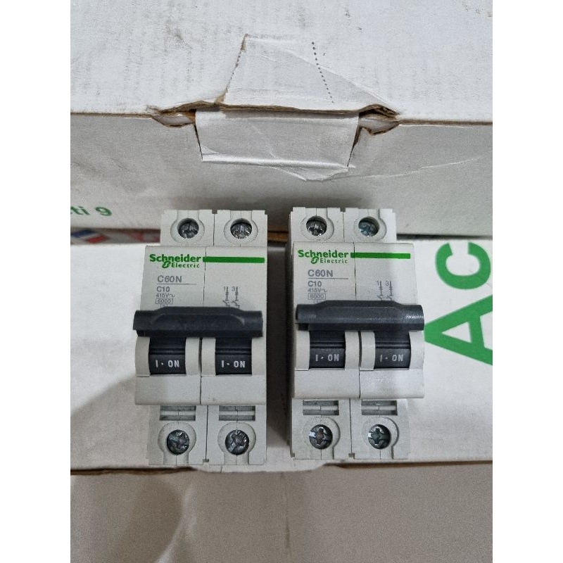 Jual MCB C60N C60A 2P 6A 10A 16A 20A SCHNEIDER | Shopee Indonesia