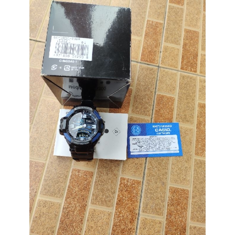 Jual Casio gshock GA 1000 2B ( gravitymaster) | Shopee Indonesia