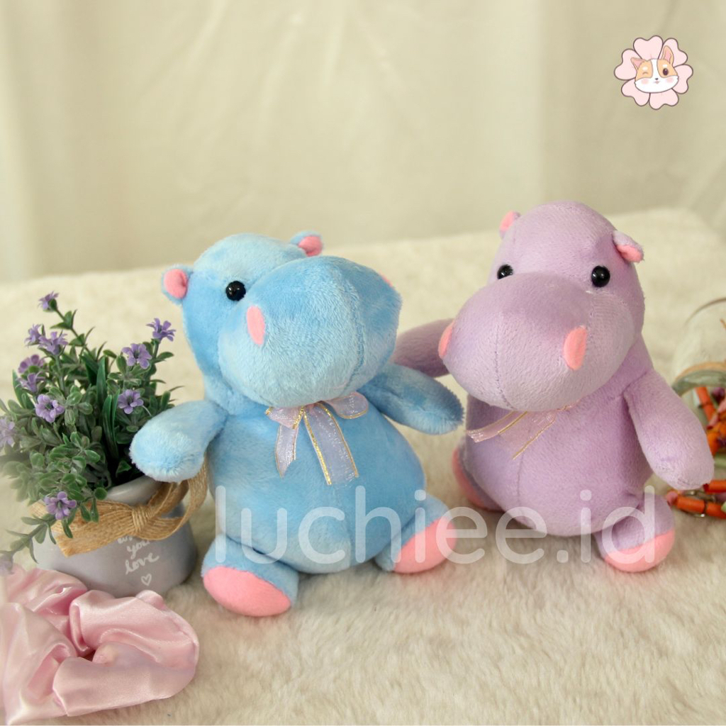 Jual BONEKA MINI 15 CM KARAKTER HIPPO KUDA NIL IMUT LUCU SNI/ BONEKA ...