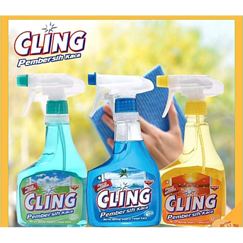Jual Cling Botol Pembersih Kaca 440ml | Shopee Indonesia