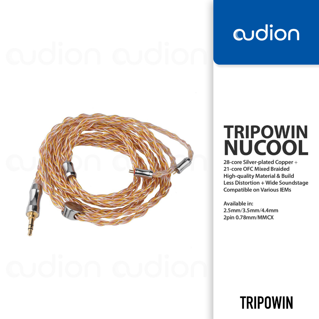 Jual TRIPOWIN NUCOOL 21-Core OFC+28-Core Silver-plated Copper Upgrade ...