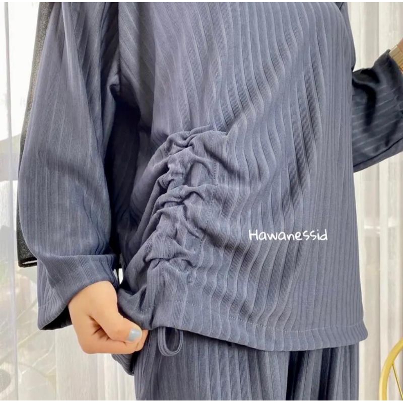 Jual ONE SET HORNET BAHAN KNIT PREMIUM / SETELAN KNIT SERUT | Shopee ...