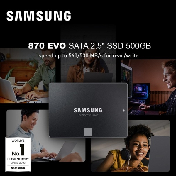 Jual Samsung SSD EVO 870 SATA 2.5" Samsung EVO 870 | Shopee Indonesia