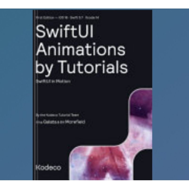 Jual Buku SwiftUI Animations by Tutorials (First Edition) | Shopee ... Jual Buku SwiftUI Animations by Tutorials (First Edition) | Shopee ...
