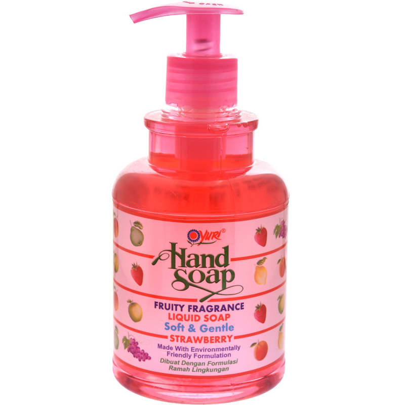 Jual Yuri Hand Soap Strawberry Botol 410 ml | Shopee Indonesia