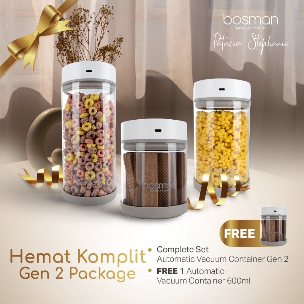 Jual Bosman x Patricia Stephanie HEMAT KOMPLIT GEN 2 PACKAGE | Shopee ...