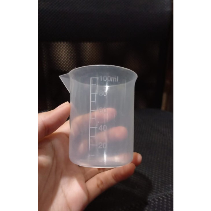 Jual Gelas Takar 100 ml Anti Pecah Bahan Plastik Takaran 100ml alat Ukur Takaran Dapur Gelas ...