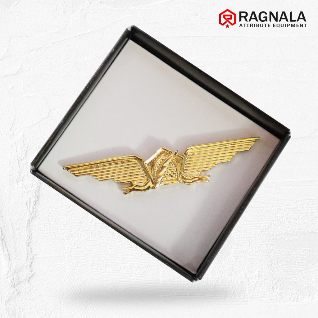 Jual Wing Pembekalan / Pin Brevet Pembekalan TNI PDH Gold Premium ...