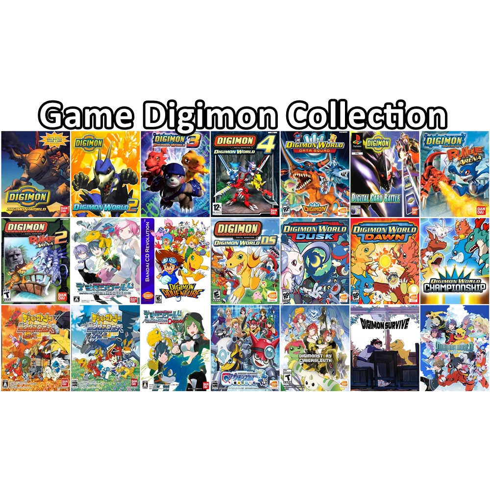 Jual Digimon Game untuk Komputer PC Laptop KOLEKSI LENGKAP TERBARU | Shopee Indonesia