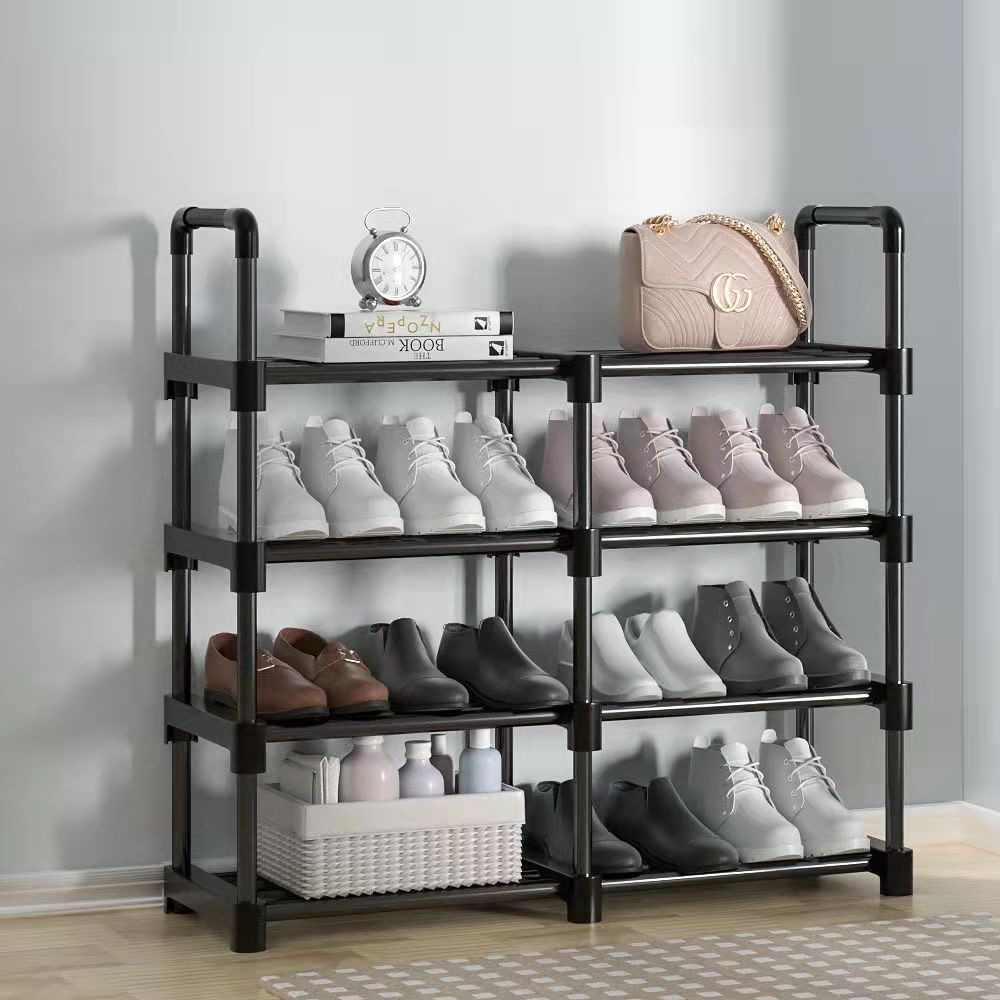 Jual Rak Susun Tempat Sepatu Sandal Rak Sepatu Rack Portable Serbaguna ...