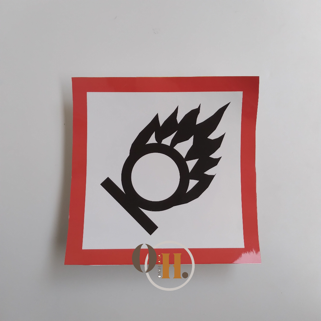 Jual Stiker Oxidizing - Stiker Simbol K3 | Shopee Indonesia