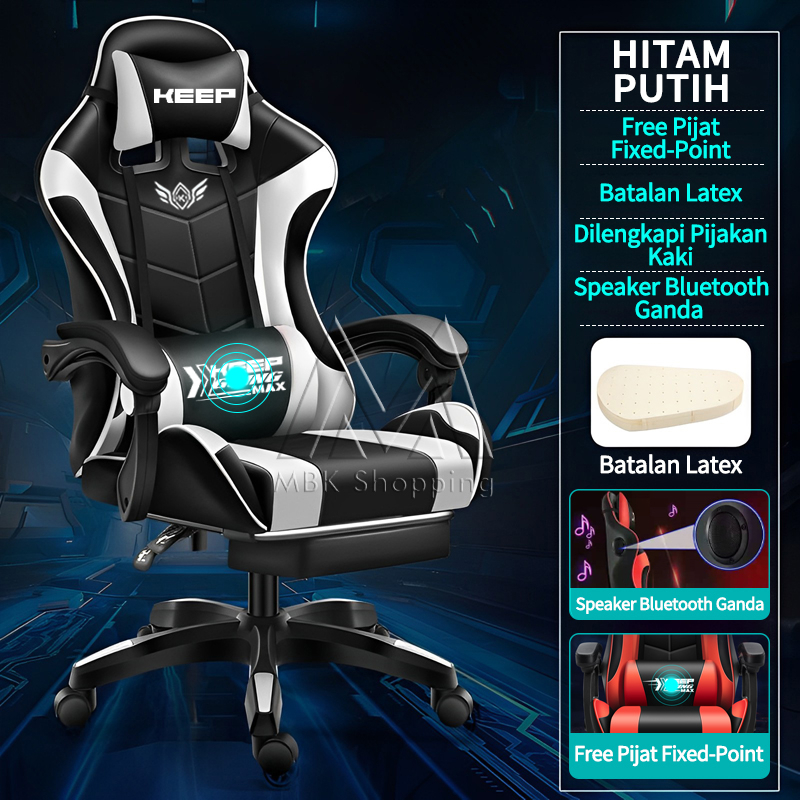 Jual Keep Going Max Kursi gaming profesional, kursi gaming RGB, dengan ...