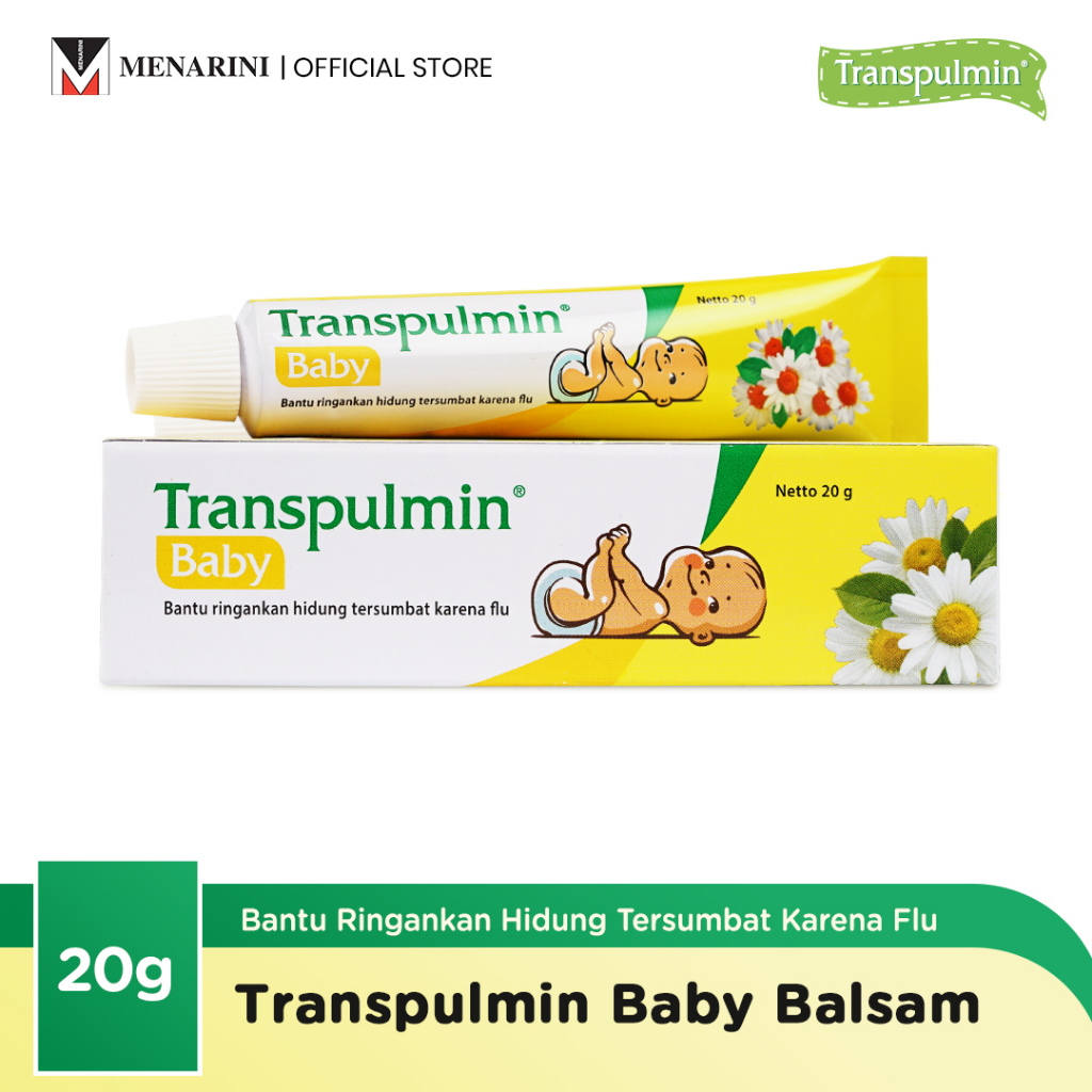 Jual Transpulmin Baby Balsam 20gr - Bantu Ringankan Hidung Tersumbat ...