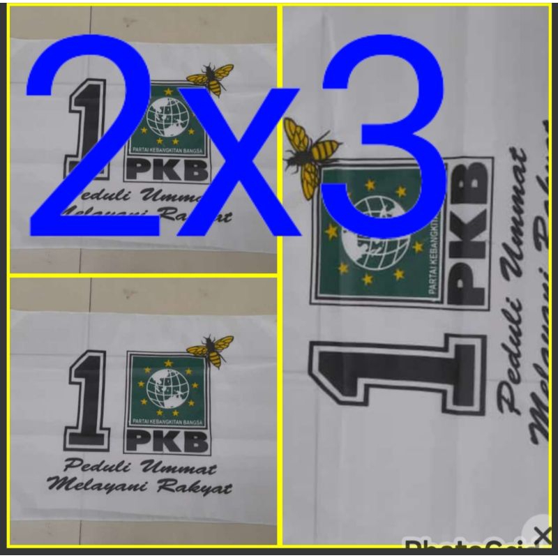 Jual BENDERA PARTAI KEBANGKITAN BANGSA 2X3M BENDERA PARTAI PKB BENDERA ...