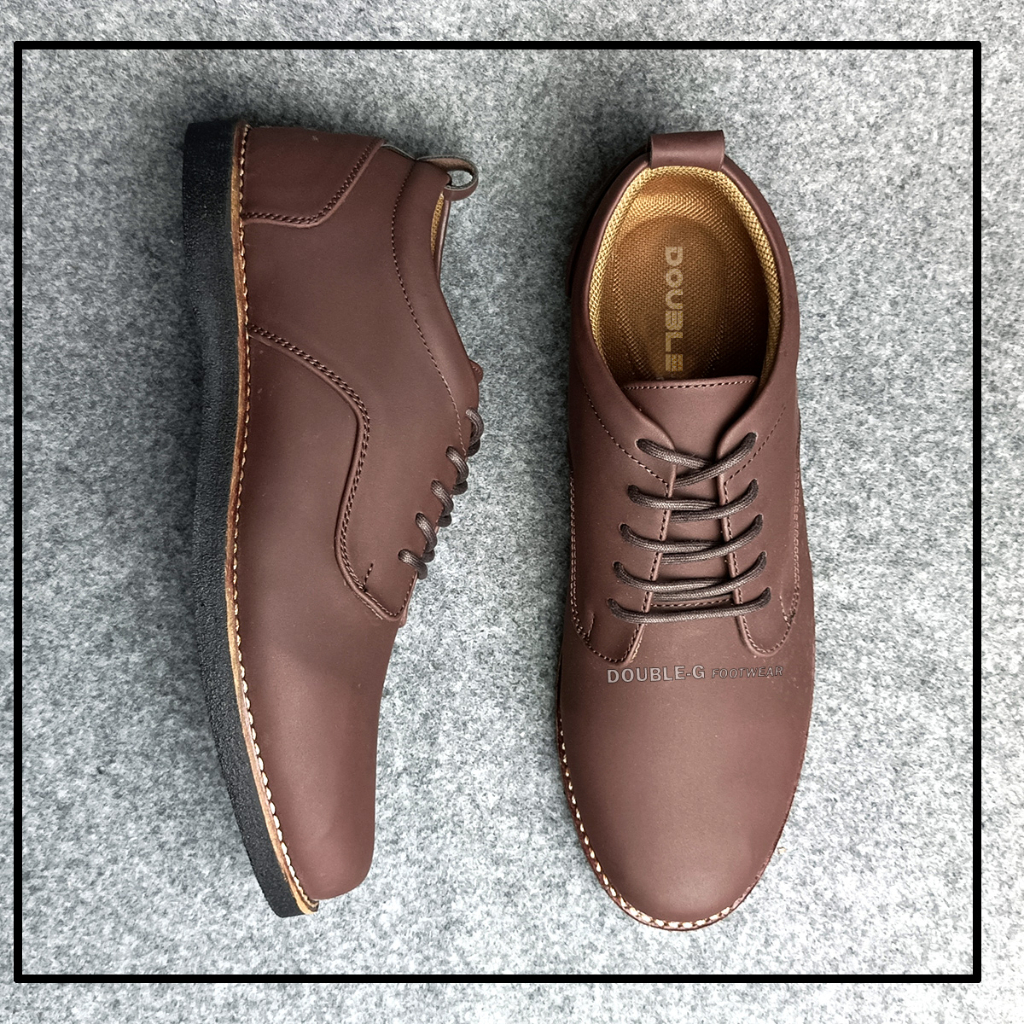 Jual SEPATU BOOTS PRIA LOW SEPATU COWOK SEMI BOOTS CASUAL COKLAT HITAM ...