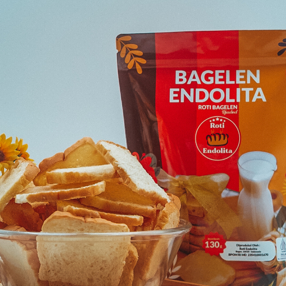 Jual Roti Kering Vanilla, Bagelan Endolita Vanilla, Makanan Oleh-Oleh ...