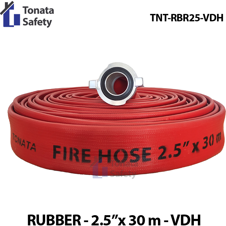 Jual Fire Hose Rubber VDH Tonata 2.5" x 30m / Selang Pemadam 30 m | Shopee Indonesia