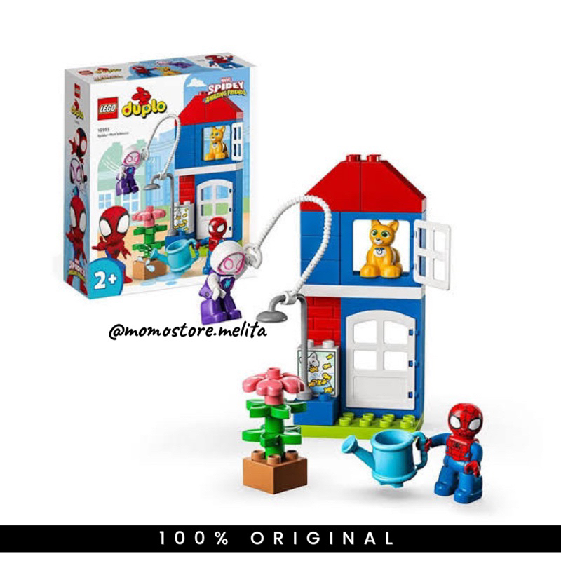 Jual LEGO DUPLO 10995 Super Heroes Spiderman House Original | Shopee ...