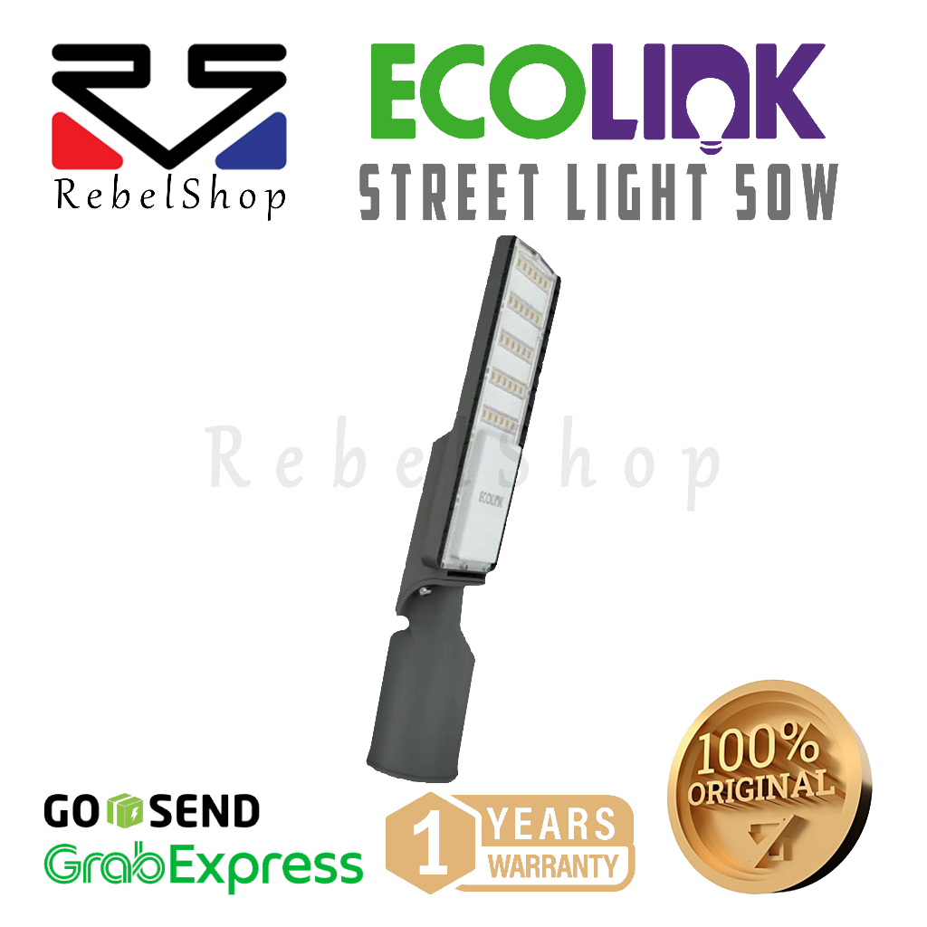Jual Lampu Jalan Led Ecolink Street Light Sl007 50 Watt Pju 50w 50 W