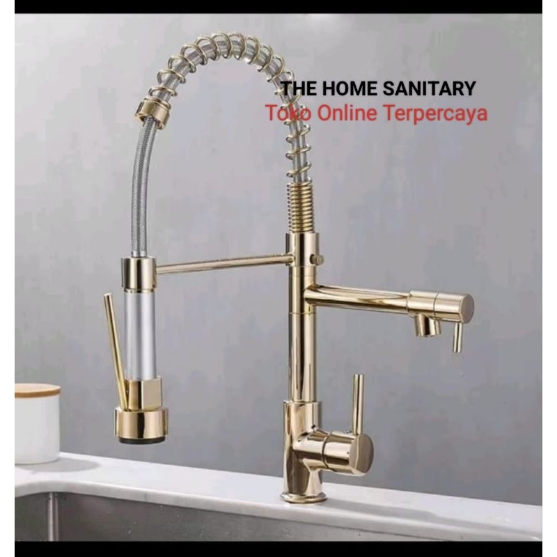 Jual KRAN TARIK PANAS DINGIN KRAN SHOWER KRAN PANTRY HITAM | Shopee ...