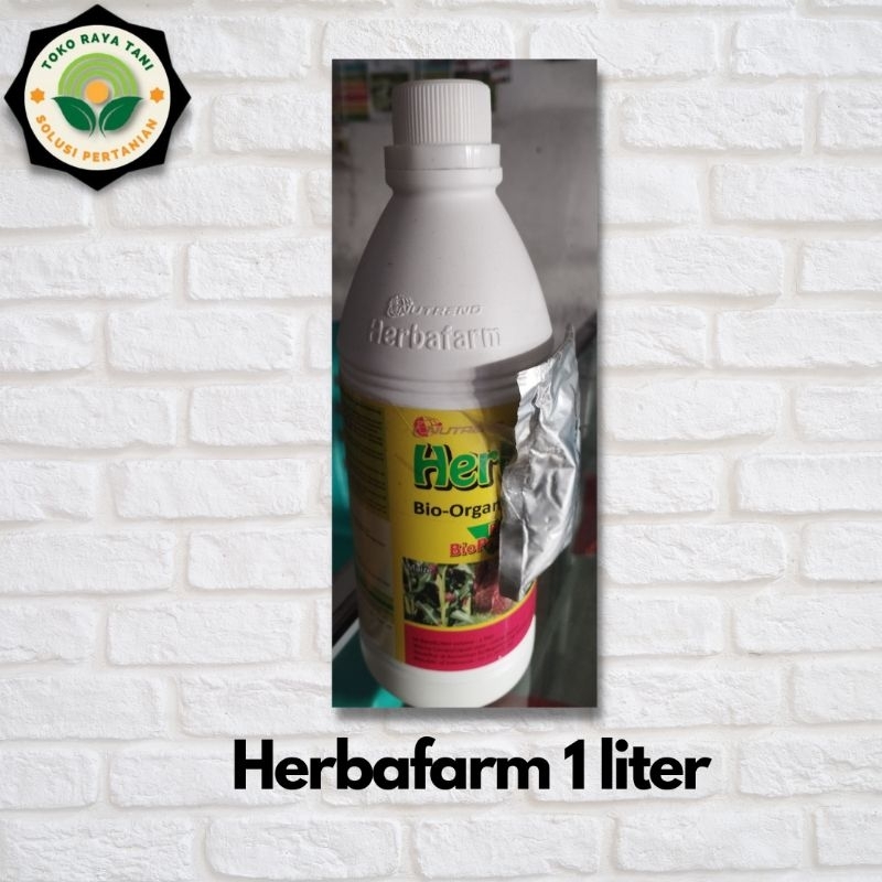 Jual pupuk bio organik cair HERBAFARM 1 1LITER | Shopee Indonesia