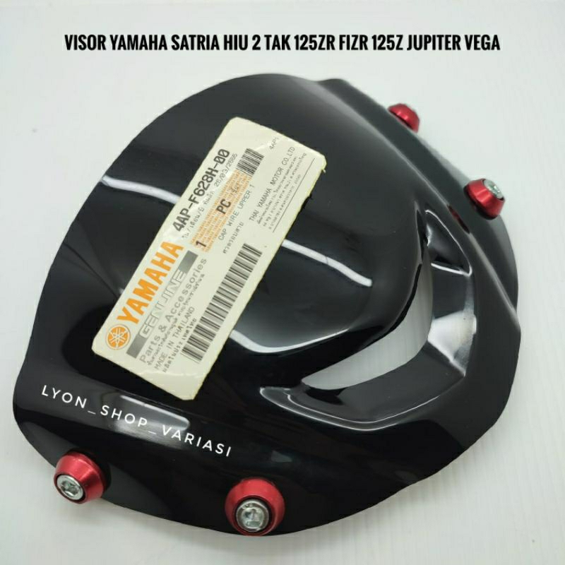 Jual Visor + Baut 4 Pcs Yamaha 125ZR 125Z Satria 2 Tak FIZR Jupiter Z ...