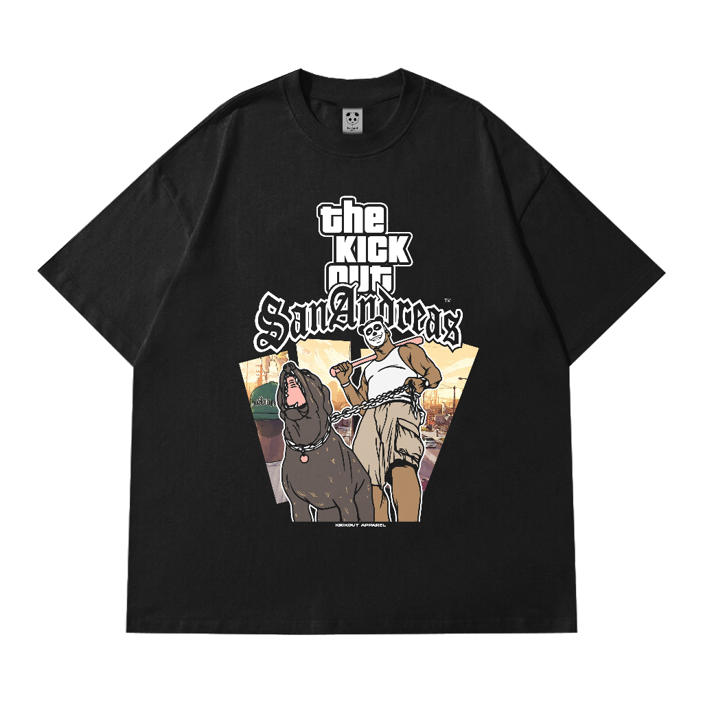 Jual Kickout Apparel - Tshirt - Kaos Oversized - GTA kickout - Bootleg ...