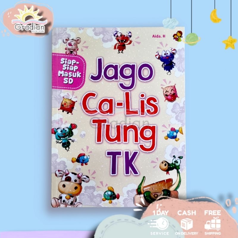 Jual Buku Jago Calistung untuk Anak TK untuk Persiapan Masuk SD / Buku ...