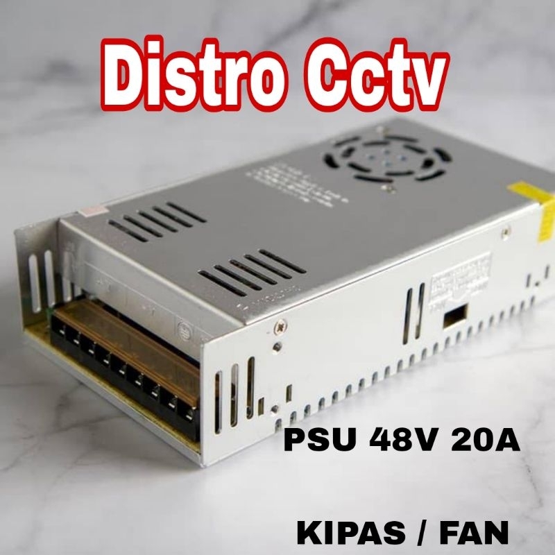 Jual Travo Power Supply 48V 20A PSU 48 Volt 20 Amper High Quality ...