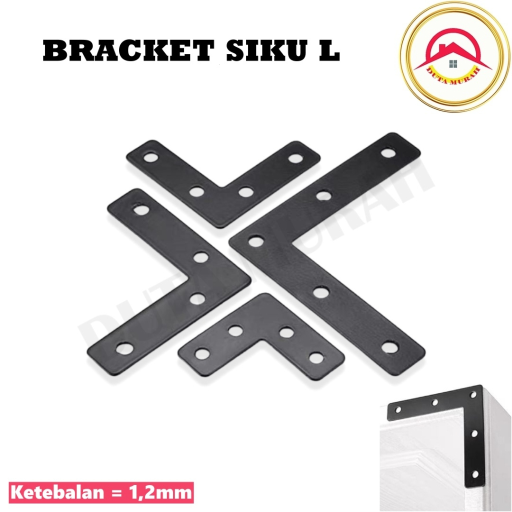Jual Plat Siku L Segitiga Frame Siku L Plat Siku Connector 4x4 6x6 8x8 ...