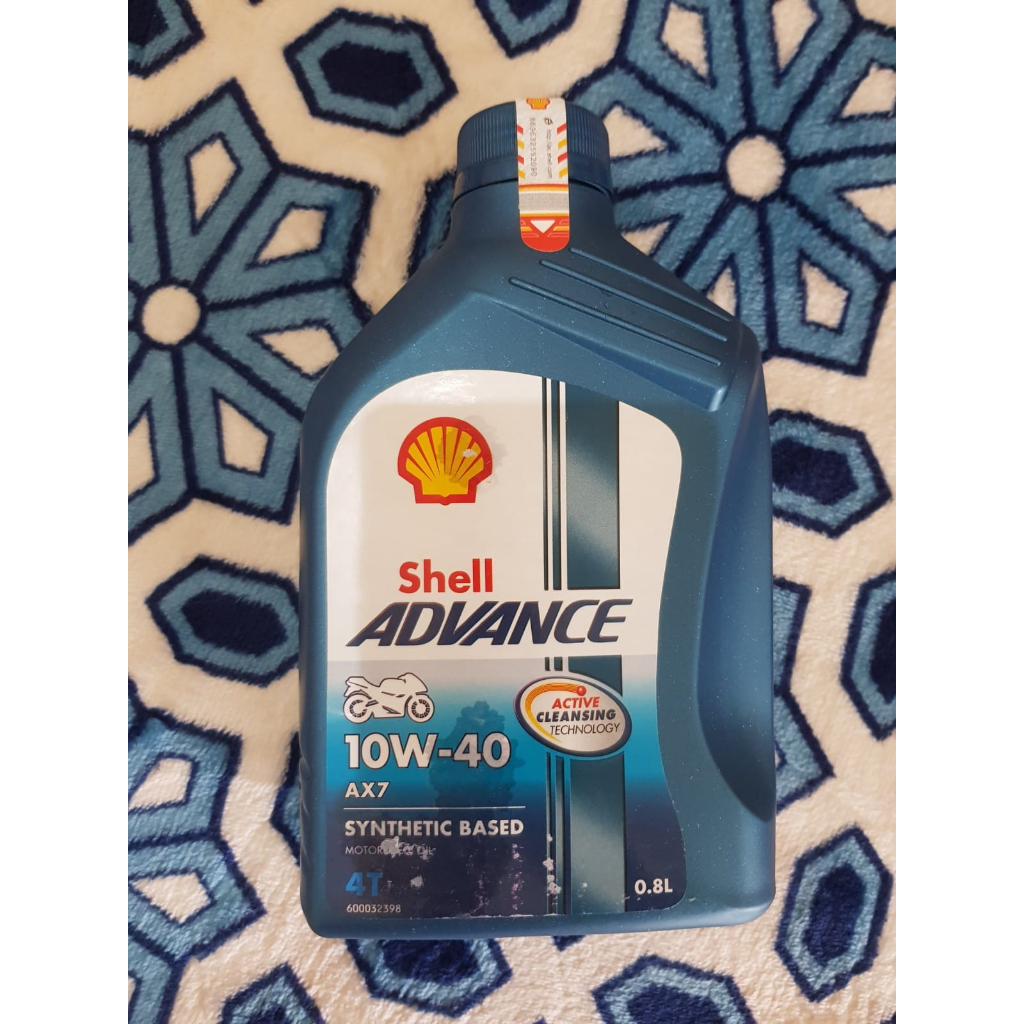 Jual OLI SHELL HELIX ADVANCE AX7 0,8 LT ( 800 ML ) | Shopee Indonesia