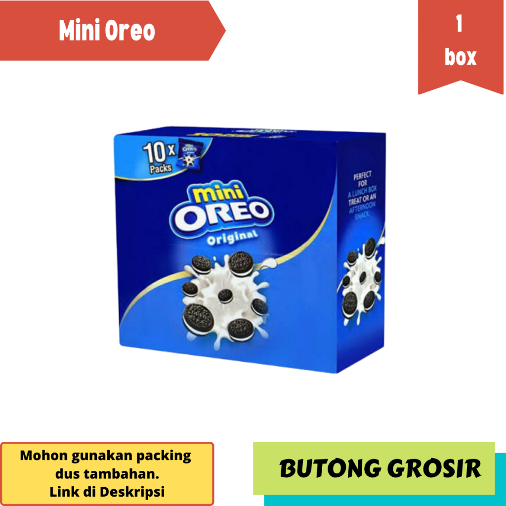 Jual Oreo biskuit mini original sachet 1 box | Shopee Indonesia