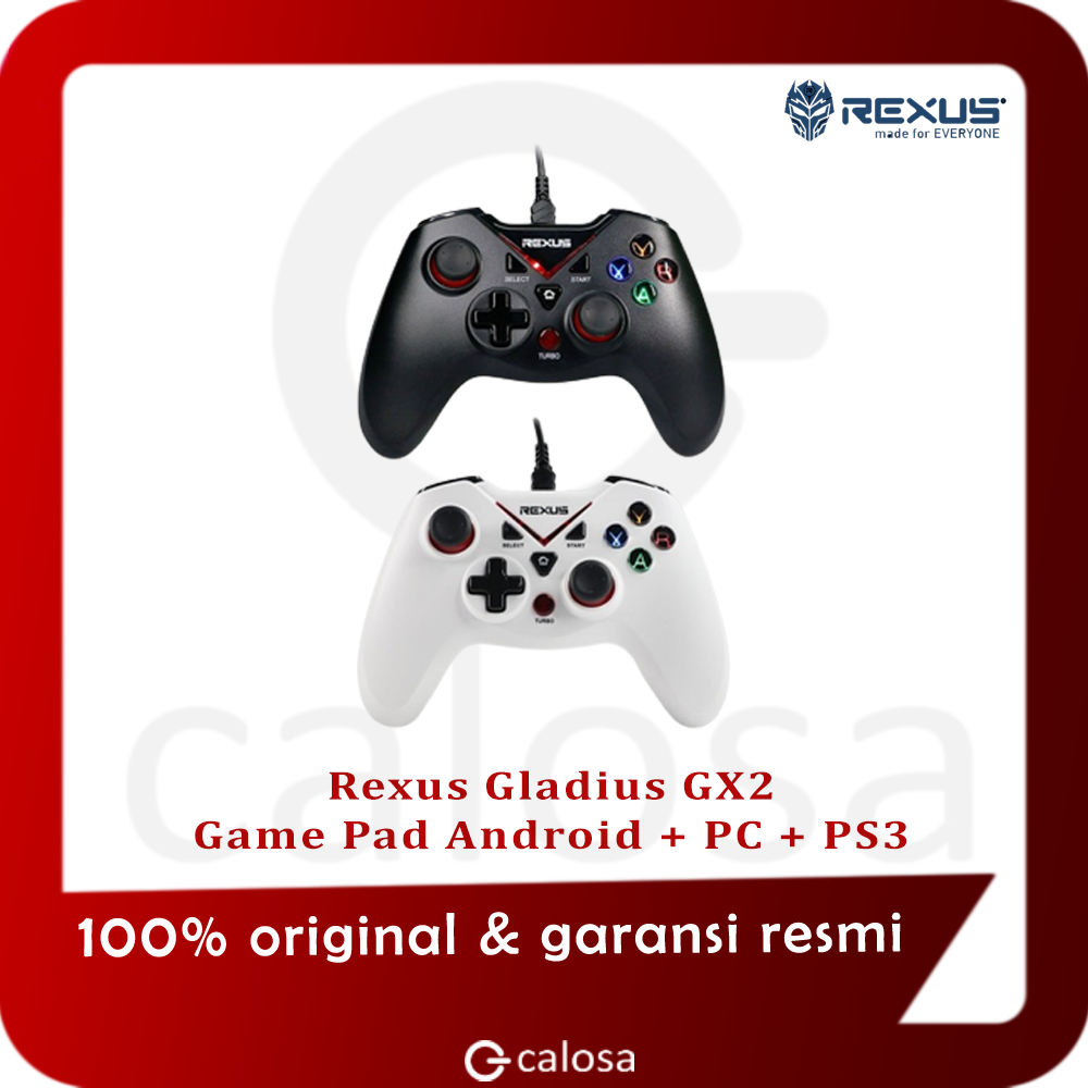 Jual REXUS Gladius GX2 Game Pad Android + PC + PS3 USB OTG Joystick ...