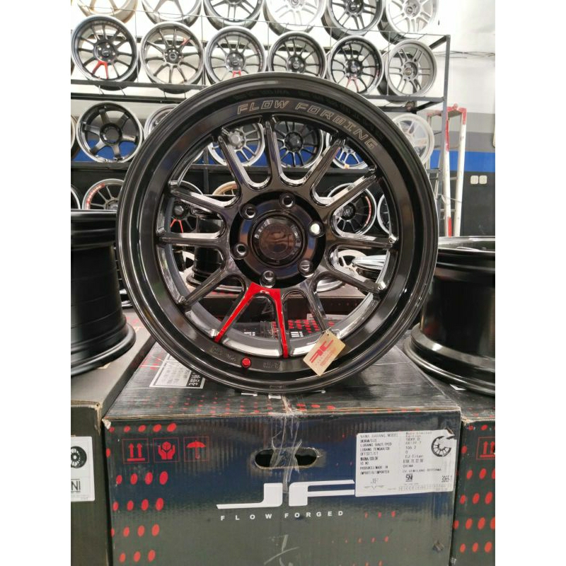 Jual velg mobil jf flowforming buzz ring 18 lebar 9 et0 untuk fortuner pajero hilux triton ...