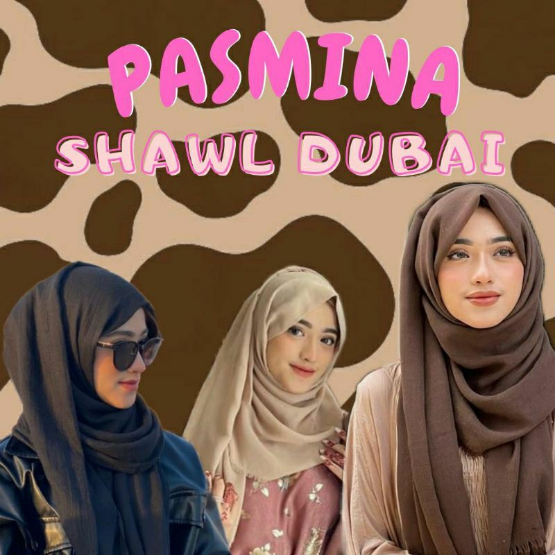 Jual Dubai Pashmina Premium / Pashmina Shawl / Dubai Shawl Pashmina ...