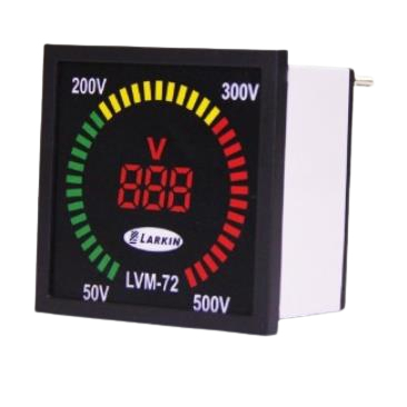 Jual Digital LVM-72 Panel Meter uk 72x72 Voltage Meter Larkin LVM-72 ...