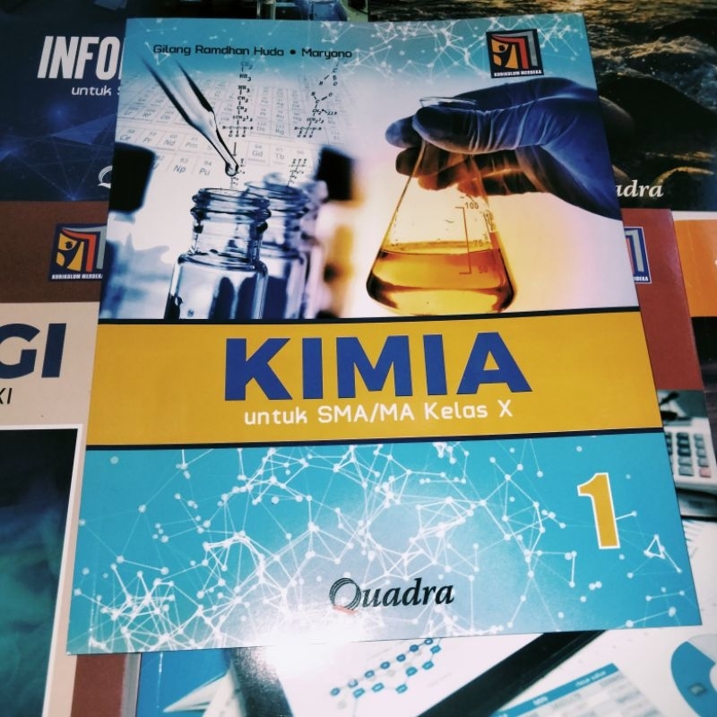 Jual Buku Paket Kimia SMA Quadra Kelas 10 Kurikulum Merdeka | Shopee Indonesia