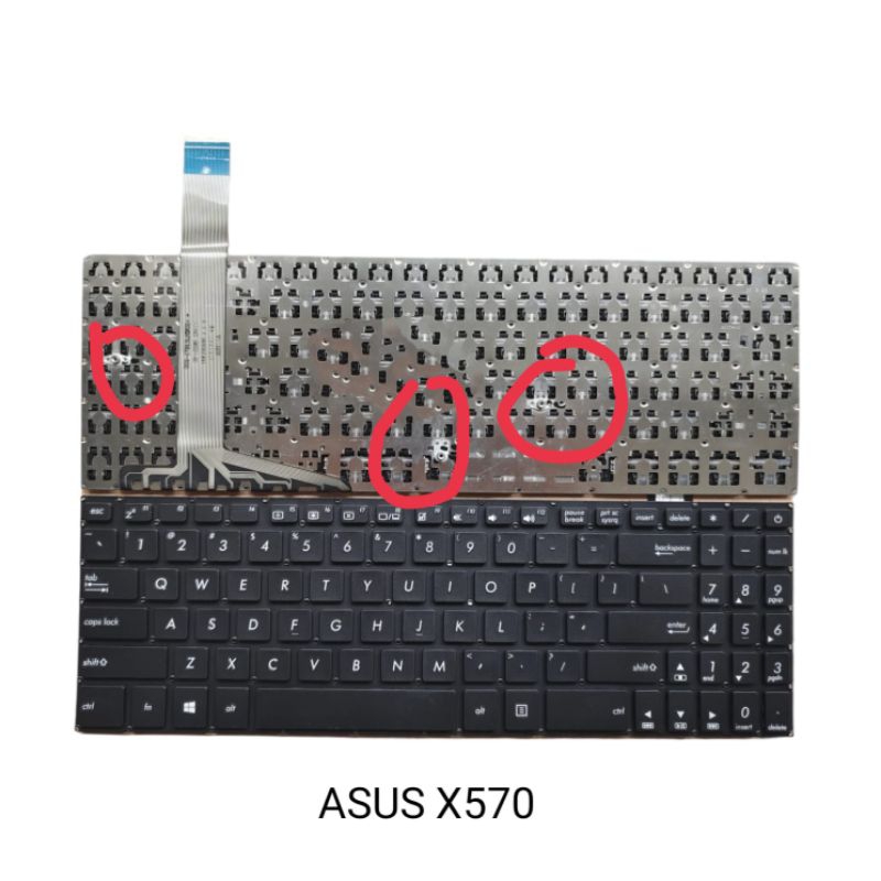 Jual Keyboard asus vivobook X570 X570U X570UD X570Z X570ZD F570Z ...