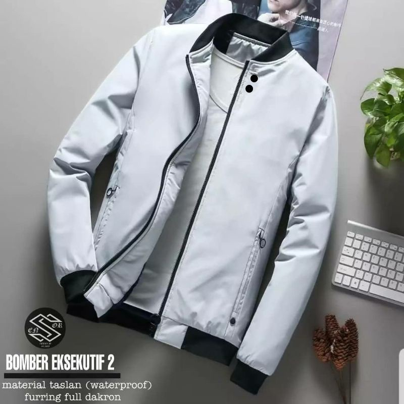 Jual BOMBER POLOS BOMBER ORIZINAL BOMBER TERBARU BOMBER VARIASI KANCING ...