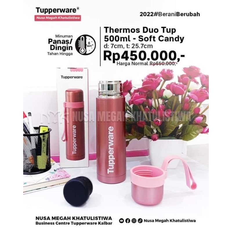 Jual termos duo tup/termos tupperware | Shopee Indonesia