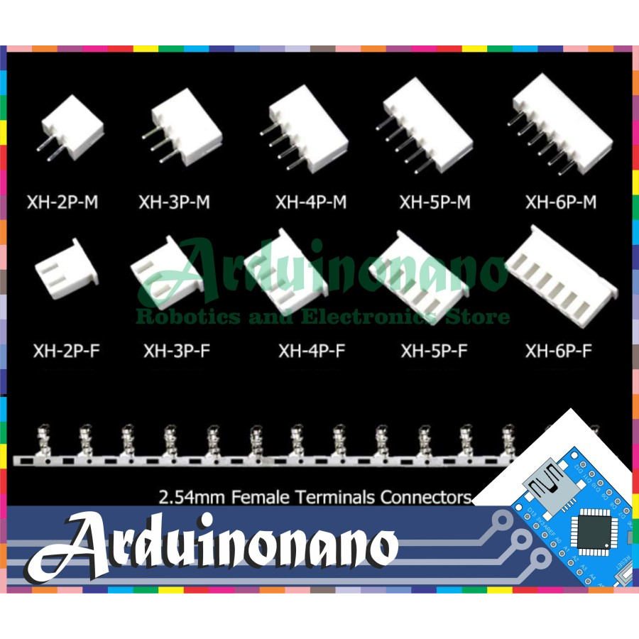 Jual 1 set BA-200A 4p 4Pin 4 pin Socket XH2.54 XH2.54mm 2.54mm molek soket | Shopee Indonesia