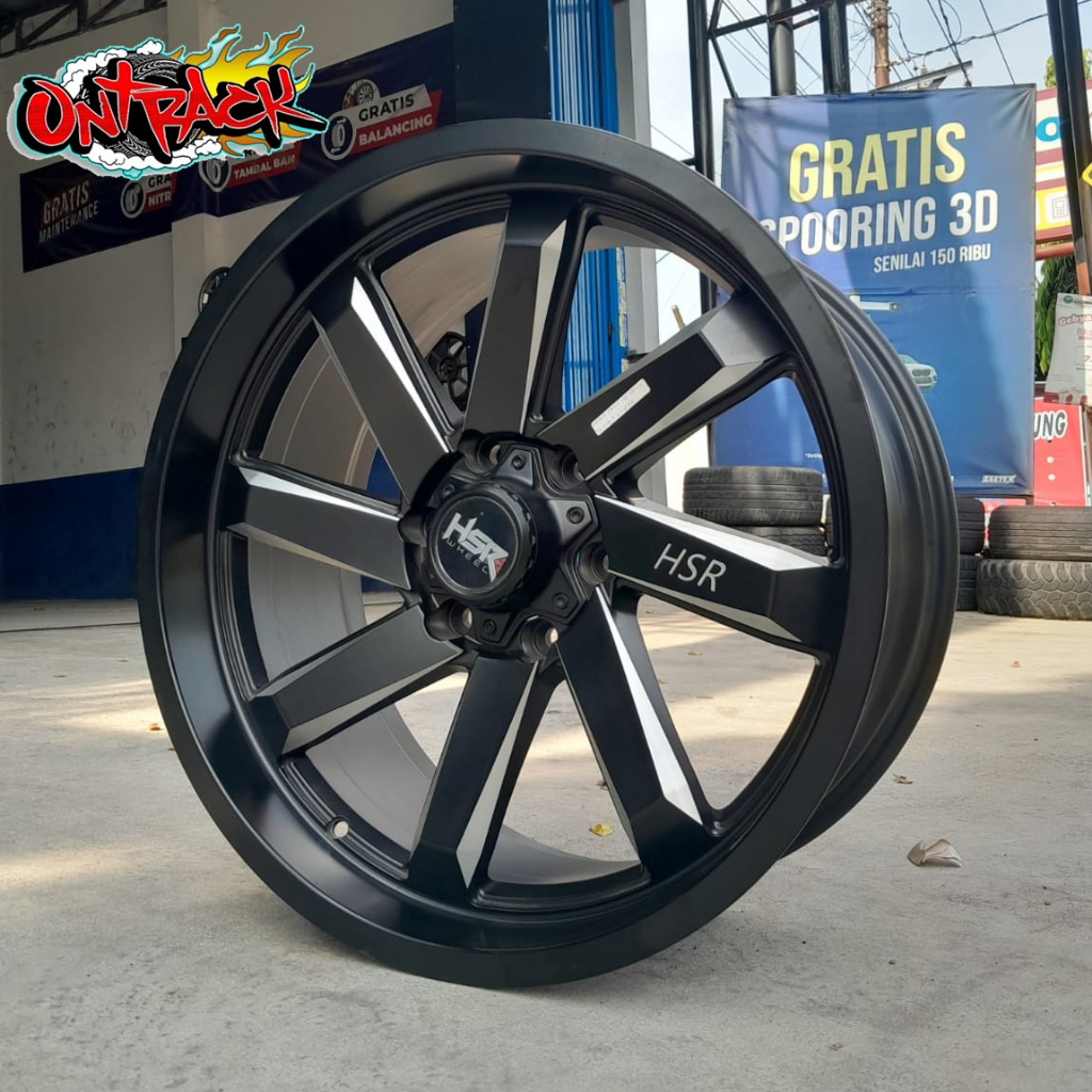 Jual Velg Offroad Ring 20 HSR KATANA Lebar 9 pcd 6X139,7 Pelek Mobil R20 Pajero fortuner dll ...